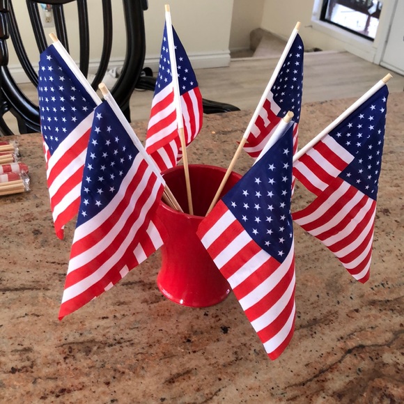 Holiday | American Flags 48 Piece Wood Stick | Poshmark